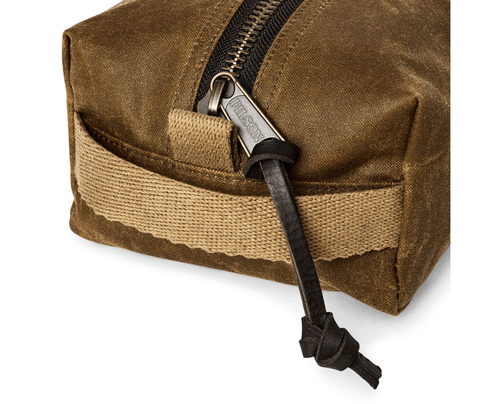 Filson Tin Cloth Travel Kit - Dark Tan - One Size