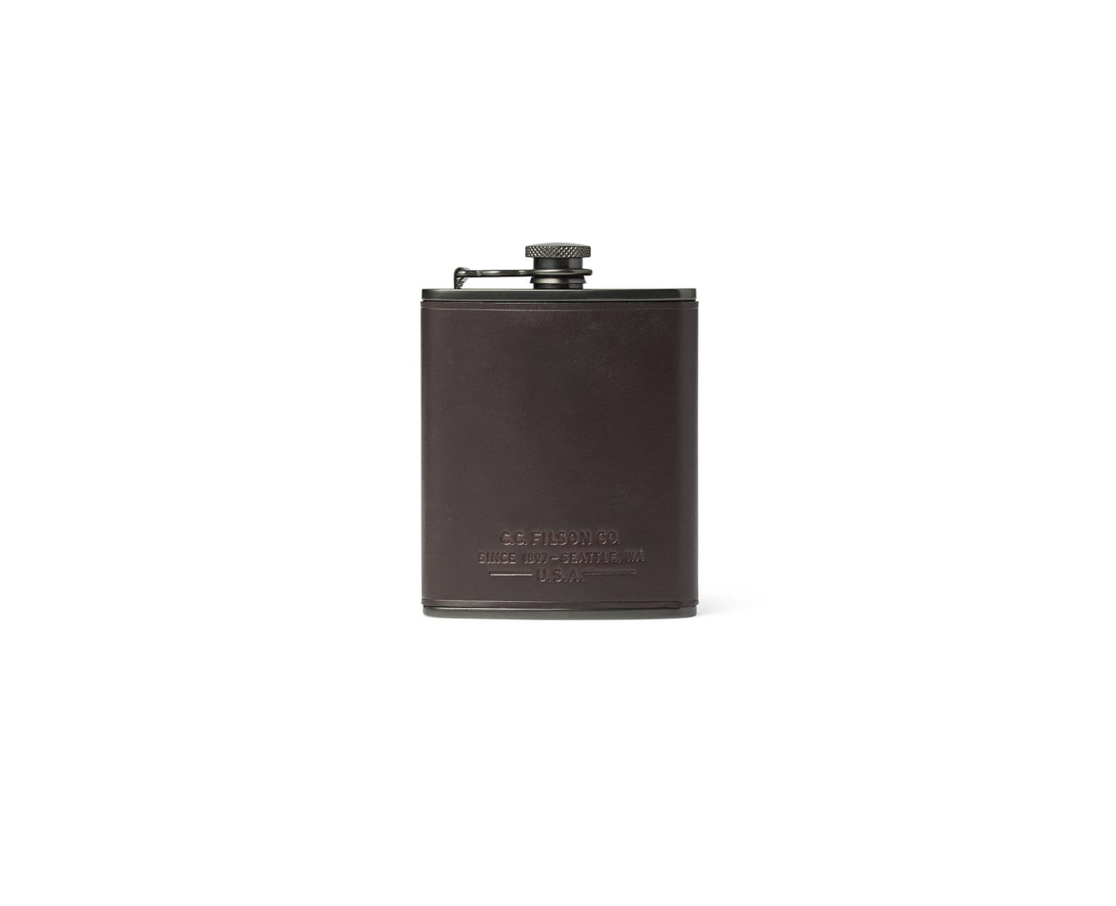Filson Trusty Flask - Dark Cedar