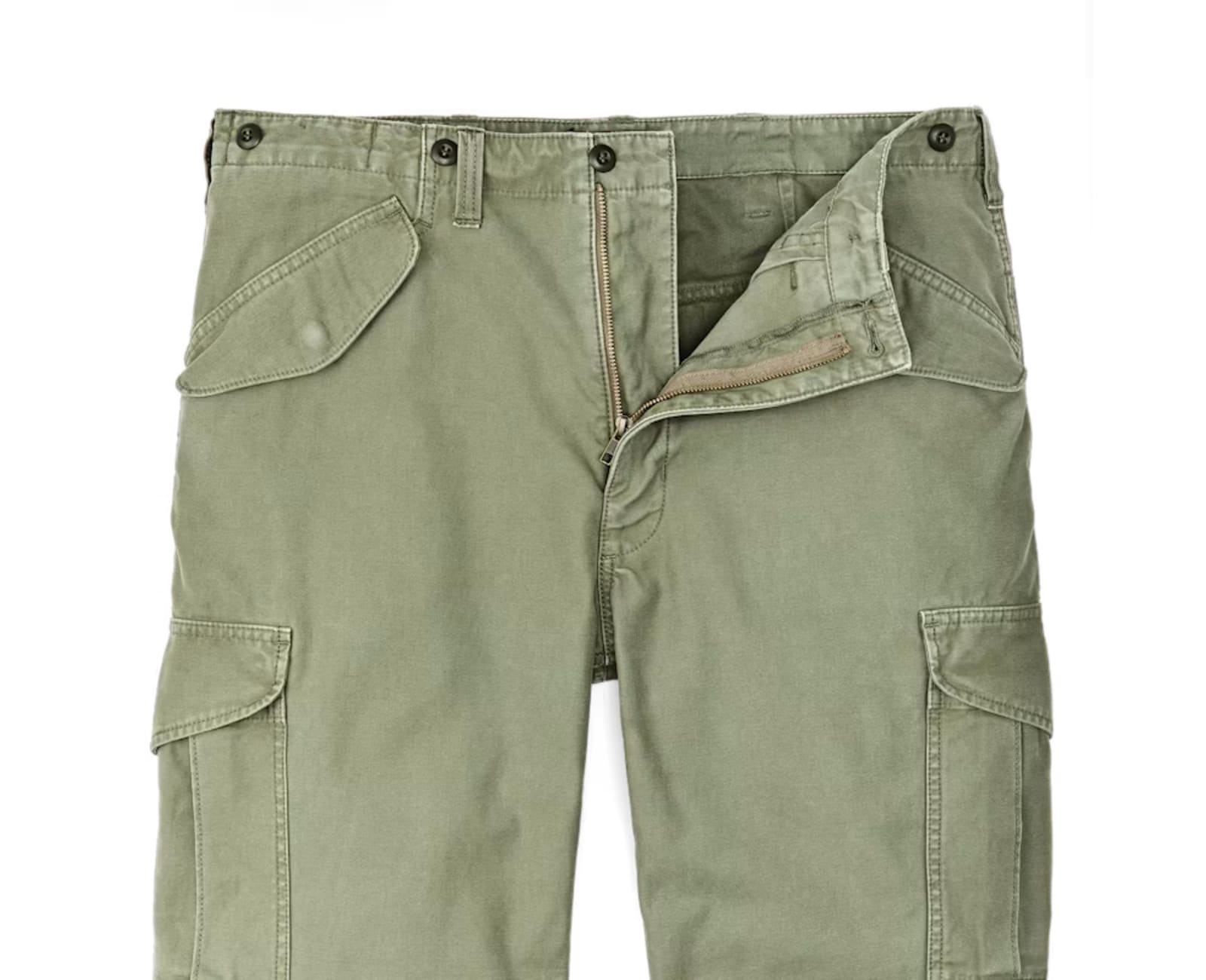 Filson Men's Field Cargo Pants Reverse Sateen - Washed Fatigue Green ...