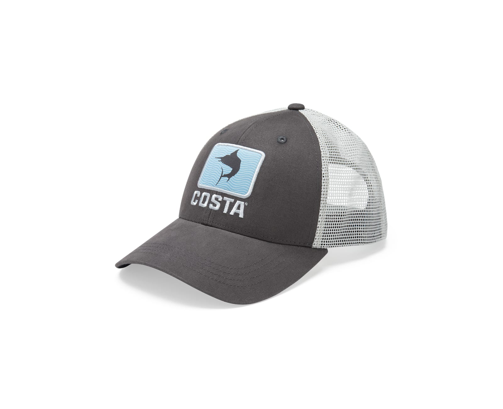 Costa Del Mar Marlin Waves Trucker - Charcoal