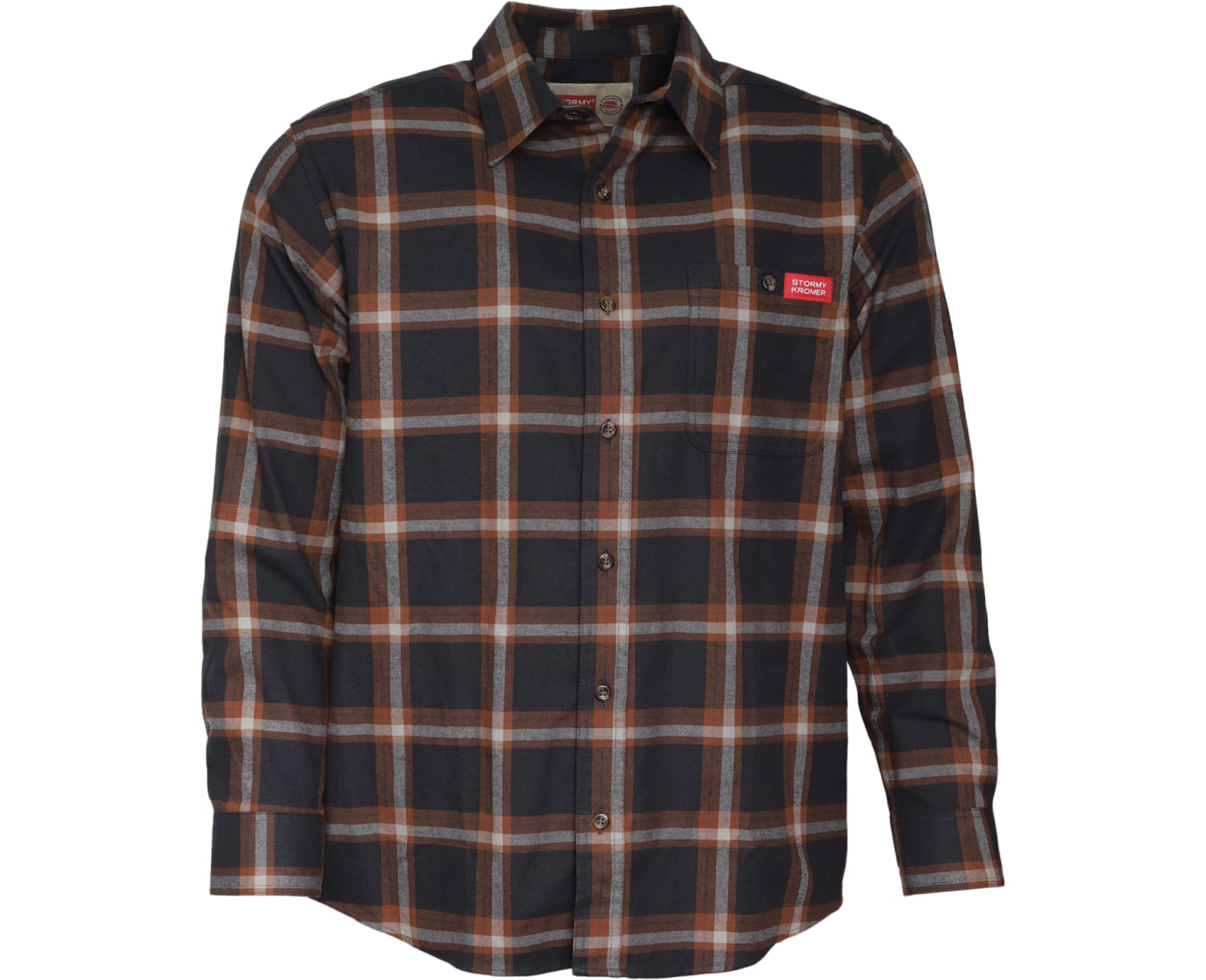 Stormy Kromer The Flannel Shirt - Campfire - Medium