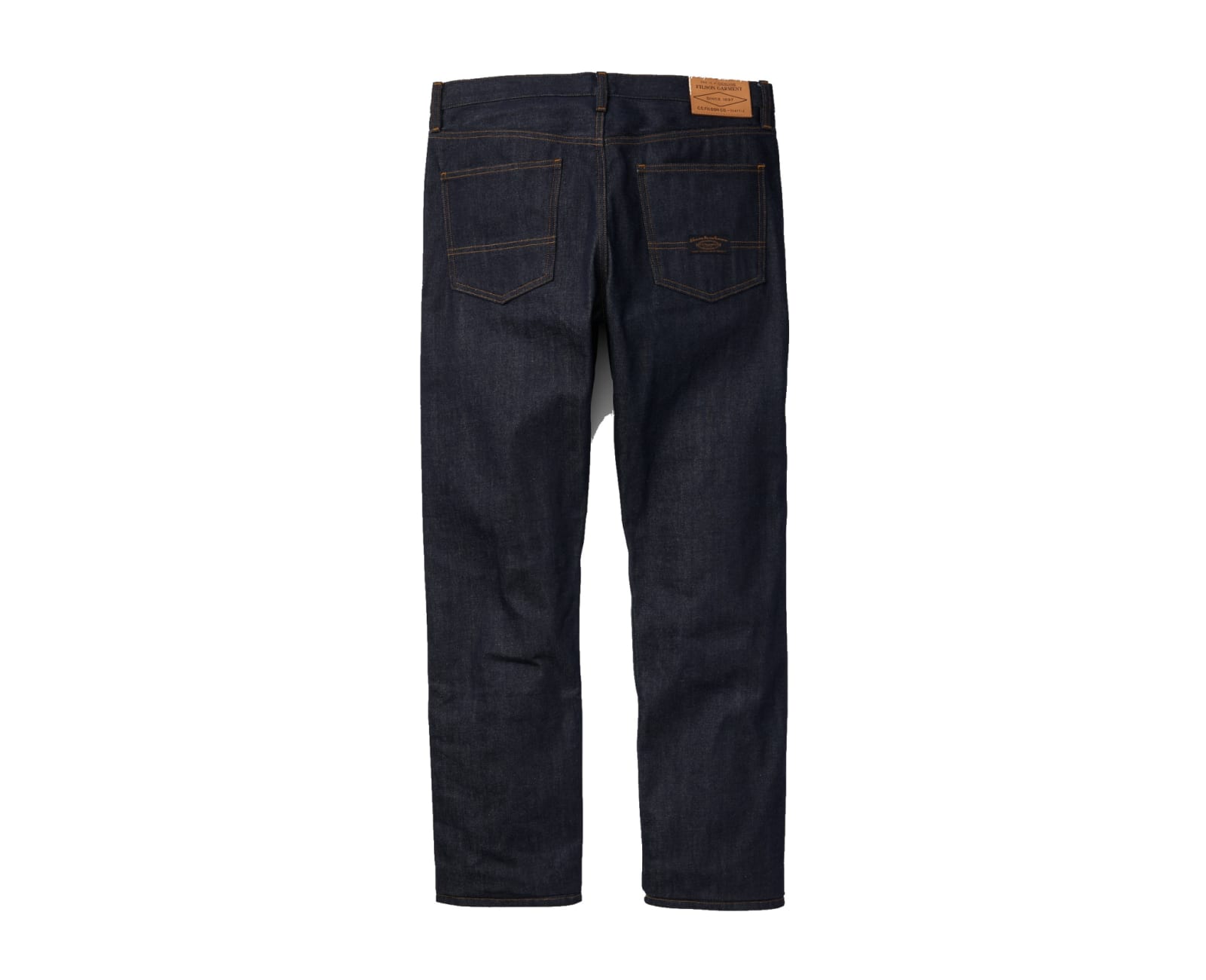Filson Men's Bullbuck Double-front Jeans - Rinse Indigo - 33x33