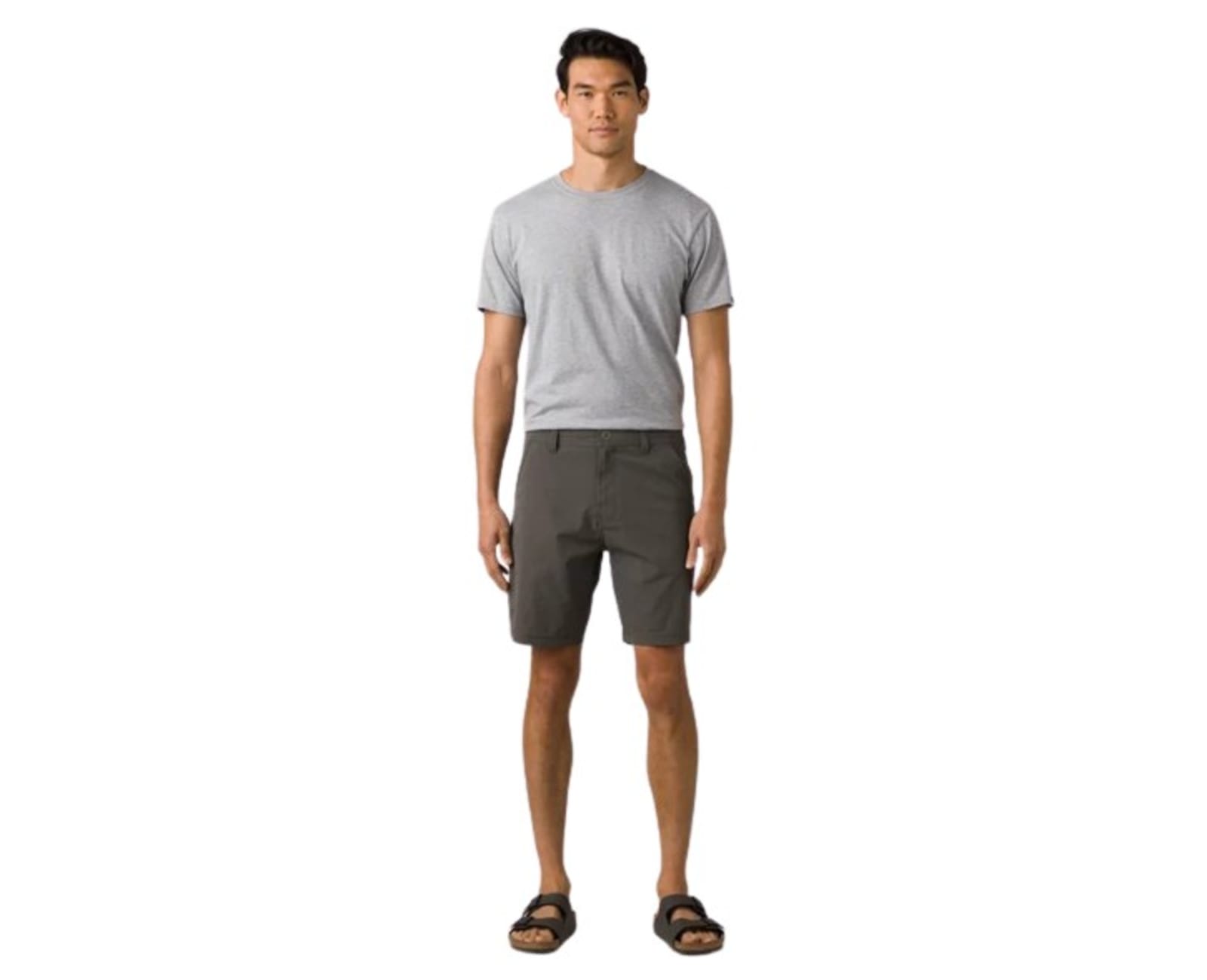 Prana Men's Hybridizer 8 Short - Iron - 34