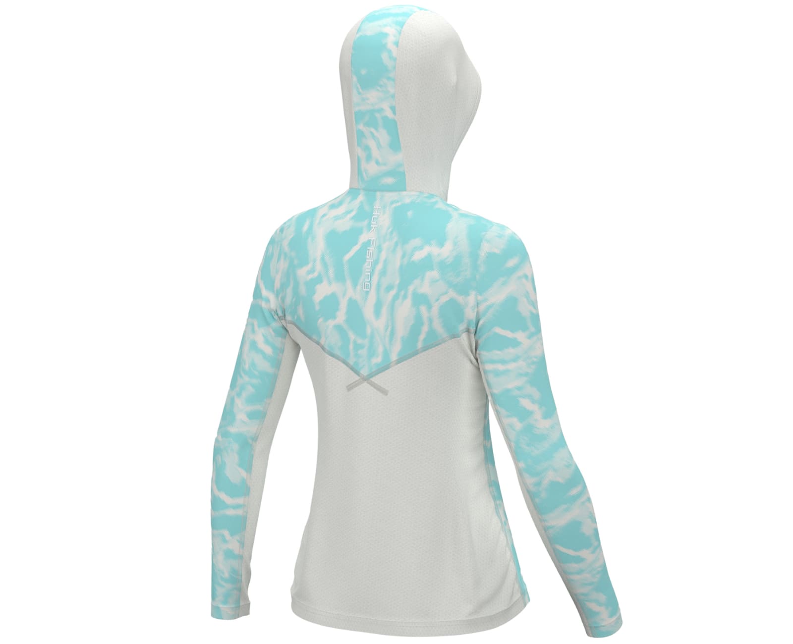 Huk Women's Icon X Hoodie River Runs - Island Paradise - Large