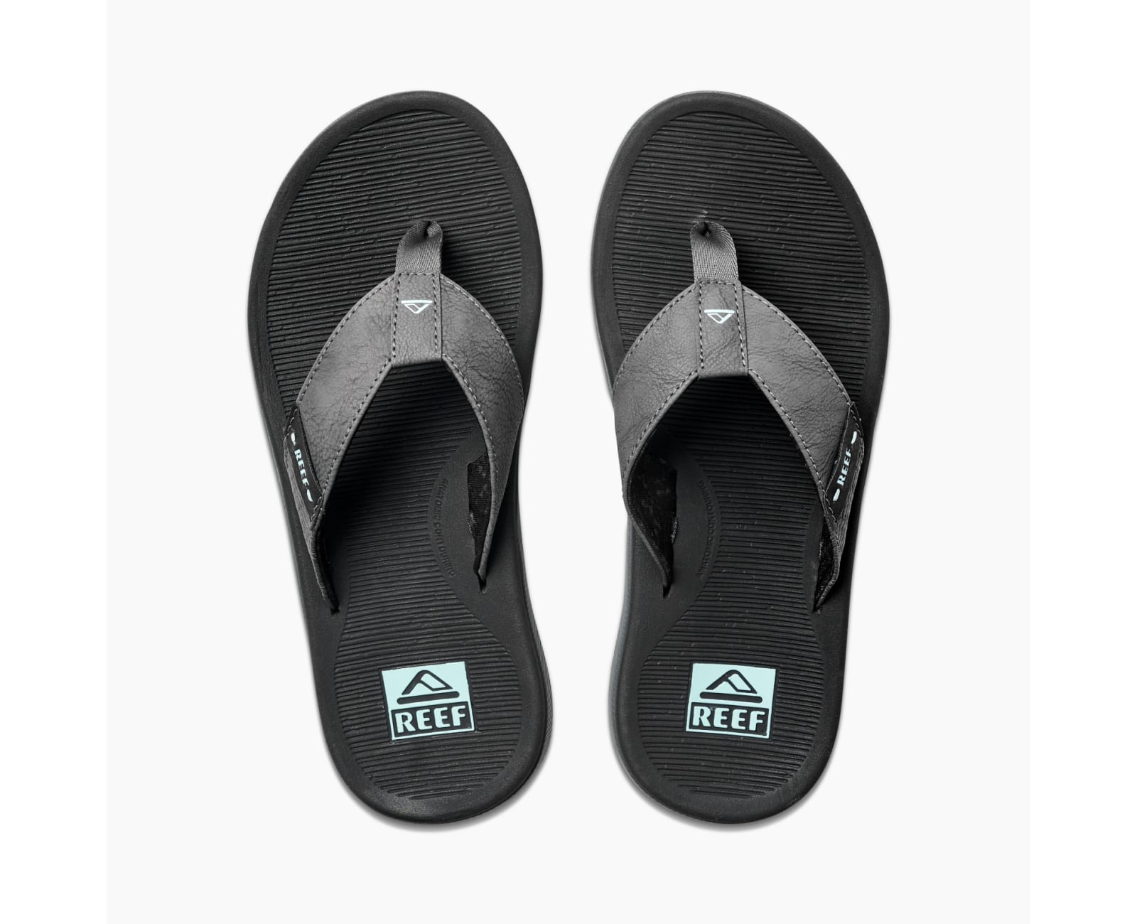 Reef Men's Reef Santa Ana - Gunmetal/ocean - 10