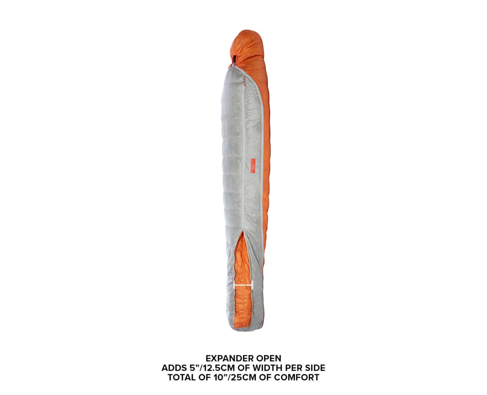 Big Agnes Torchlight Ul 20 850 Downtek Long Left - Orange/gray