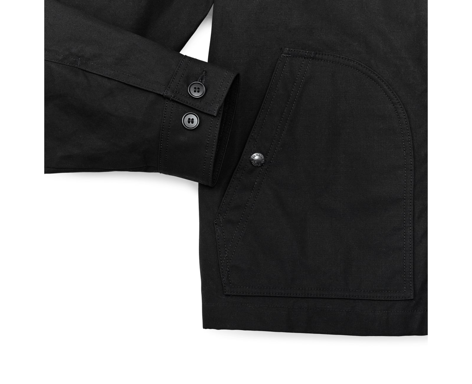 Filson Men's Ranger Crewman Jacket - Black Night - XXL