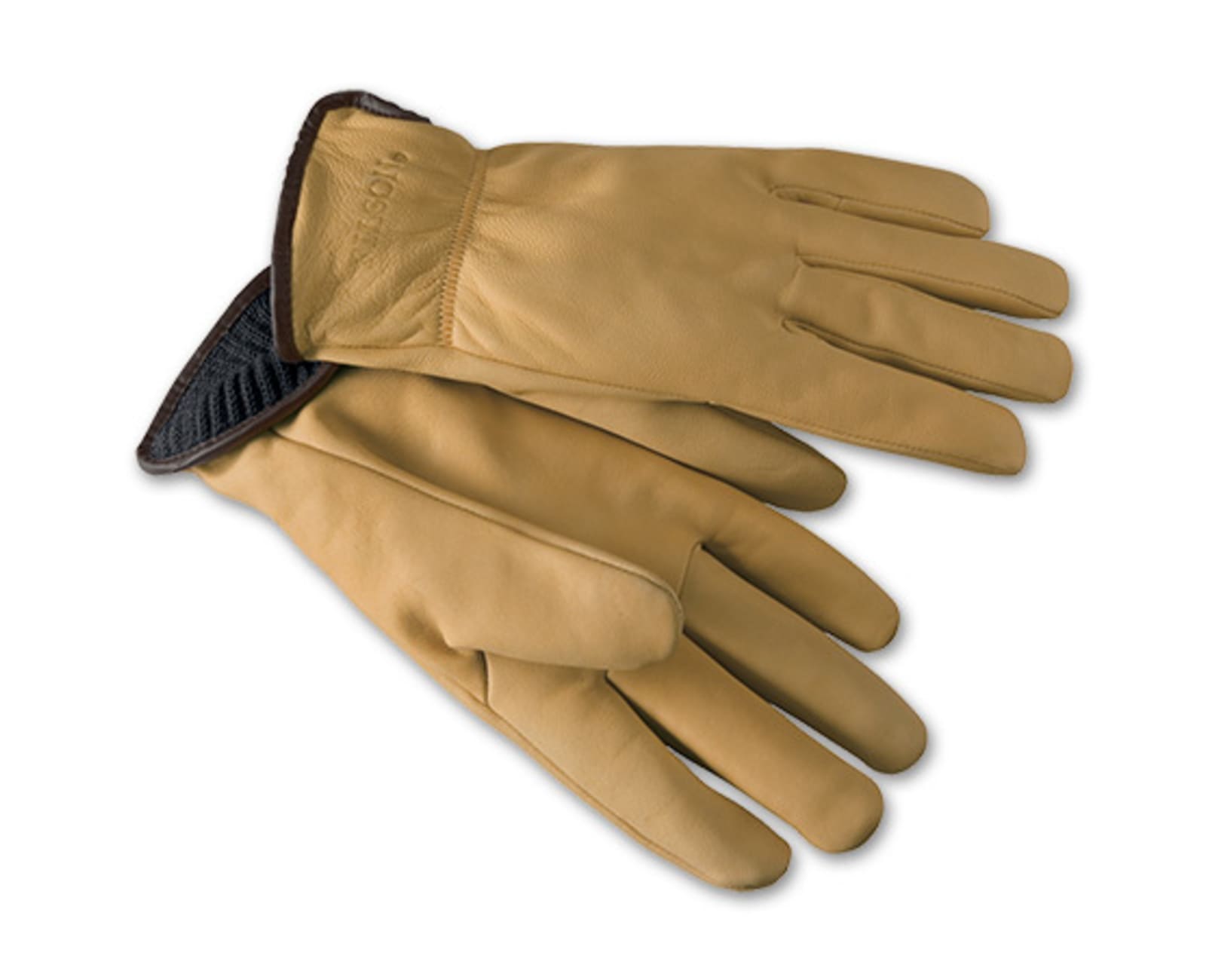 Filson 62022 Merino Wool Lined Goatskin Gloves Tan - SM