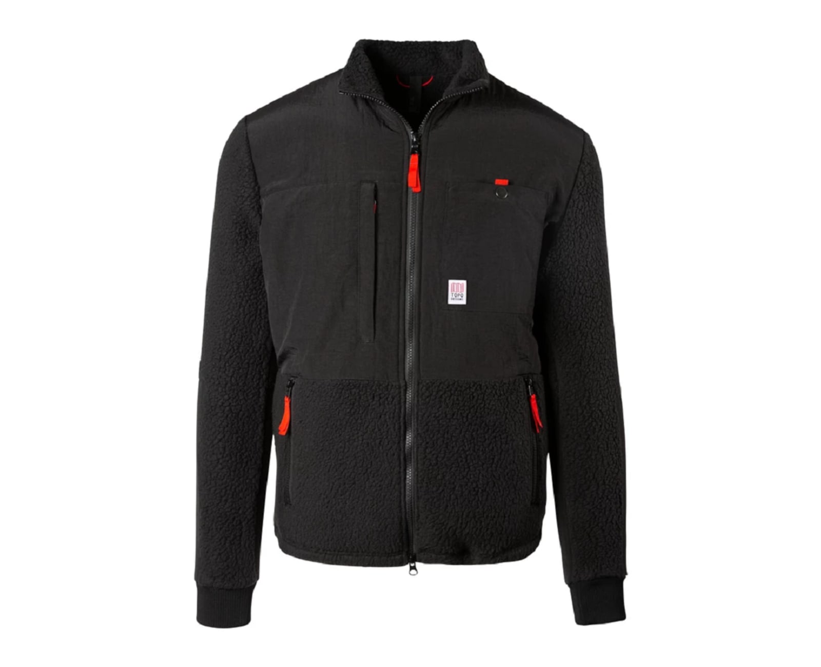 Topo Designs Men's Subalpine Fleece - Black - Large