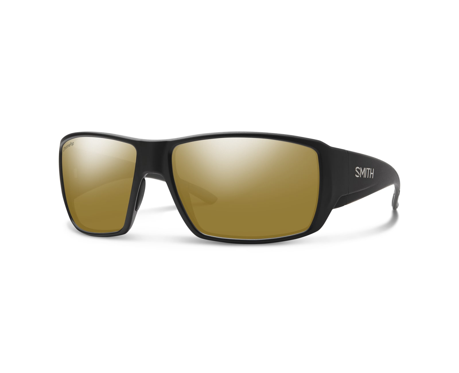 Smith Guides Choice - Matte Black / Chromapop Glass Polarized Bronze ...