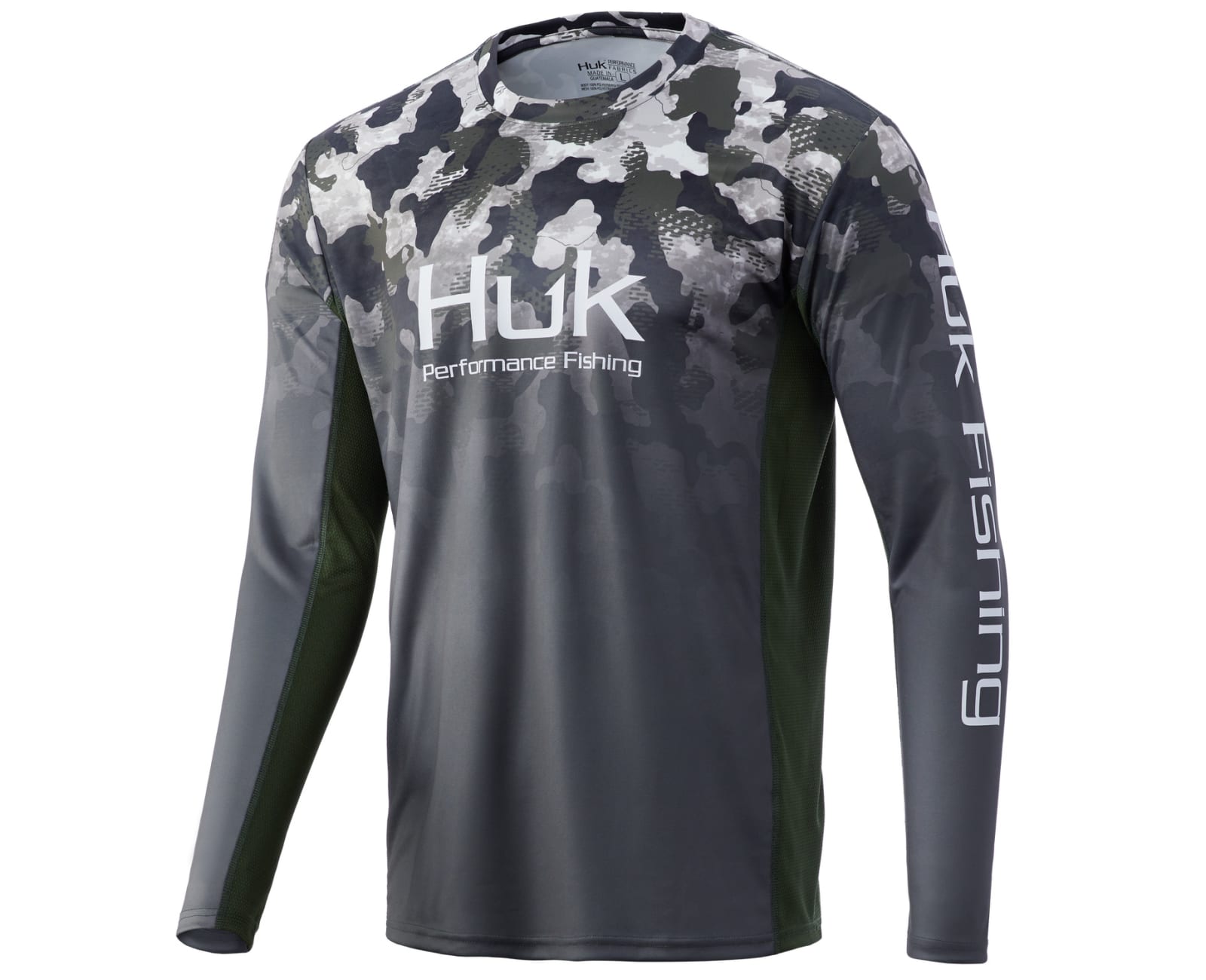 Huk Men's Icon X Kc Refraction Camo Fade - Hunt Club Camo - Medium