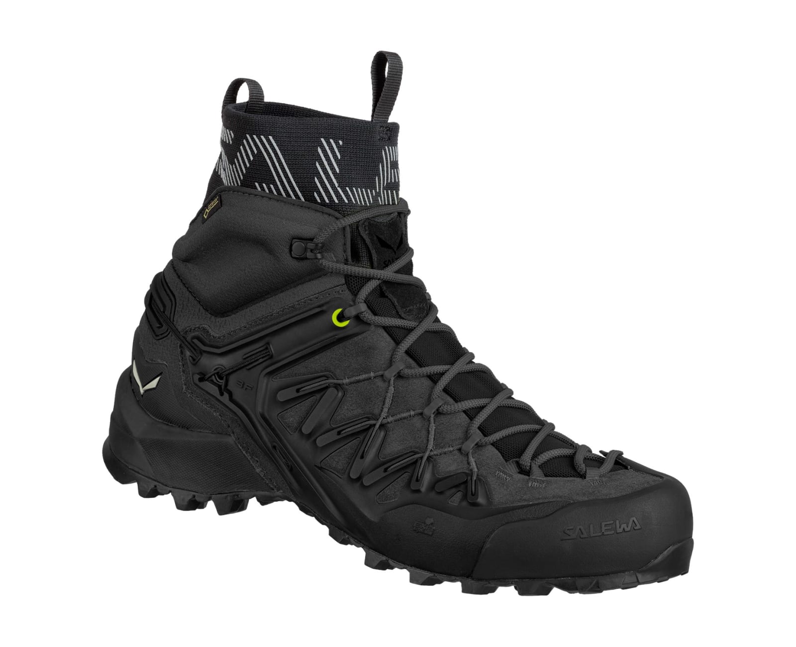 Salewa Men's Wildfire Edge Mid Gtx - Black/black - 7