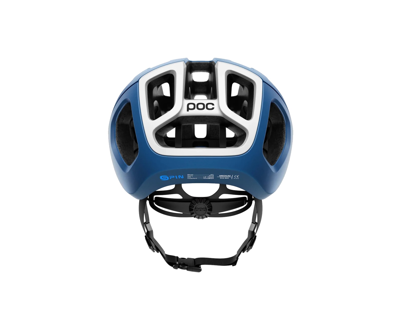 POC Ventral Air Spin Helmet - Stibium Blue Matt - Small