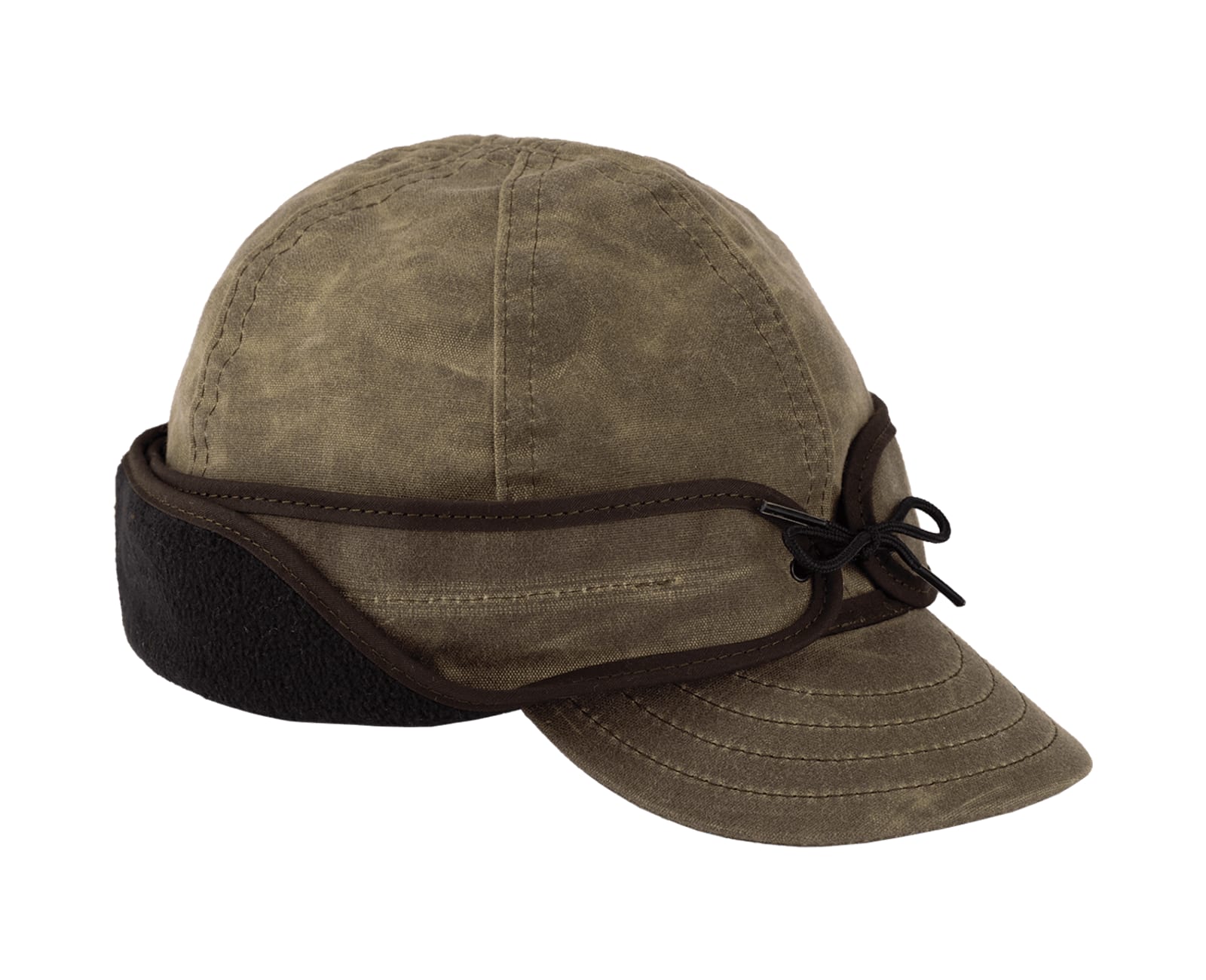 Stormy Kromer Wax Cotton Insulated Rancher - Dark Oak - 8