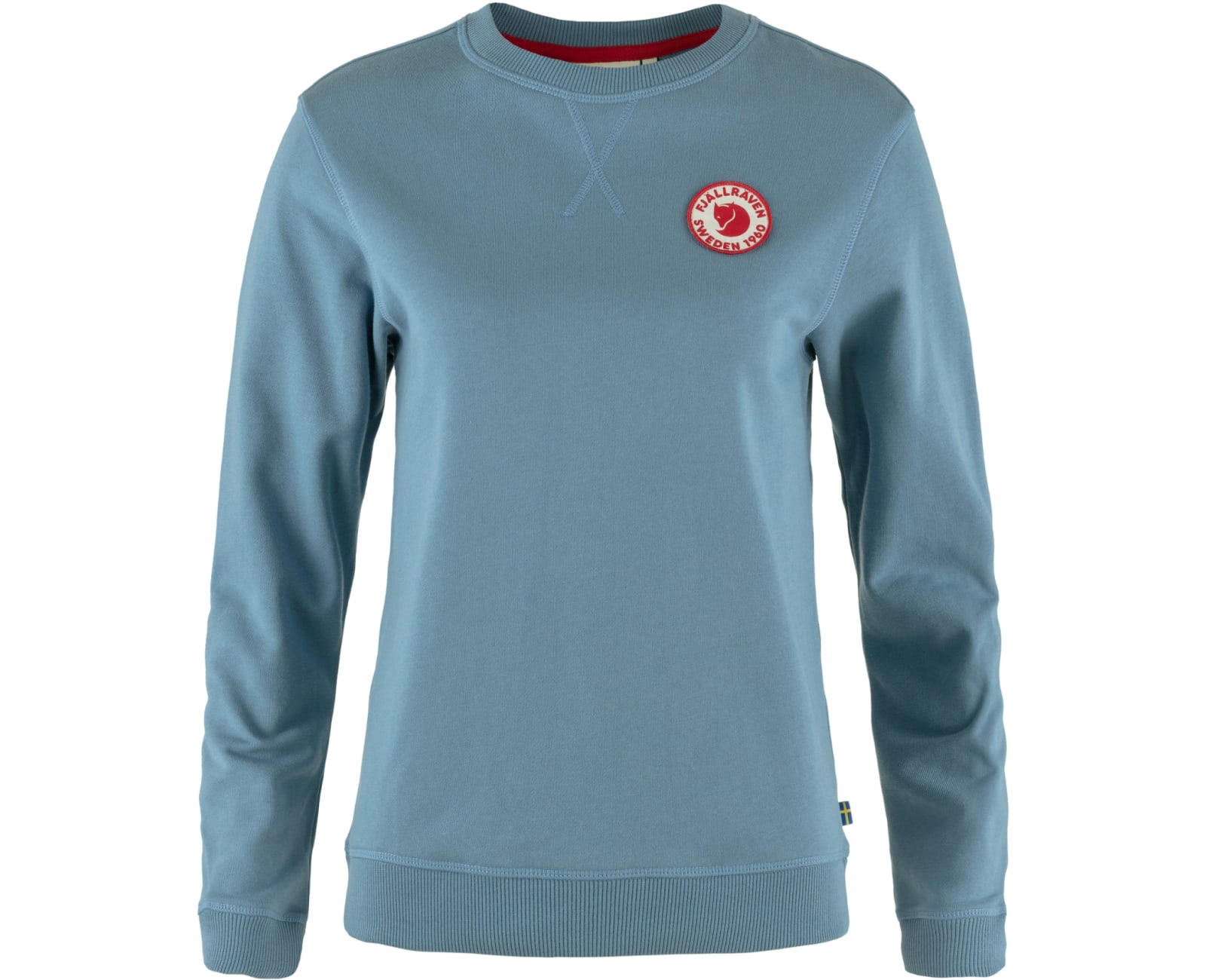 Fjallraven Women's 1960 Logo Badge Sweater - Dawn Blue - Medium