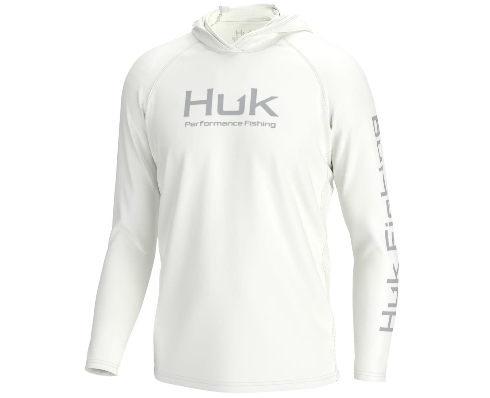 Huk Men's Vented Pursuit Hoodie - White - Large