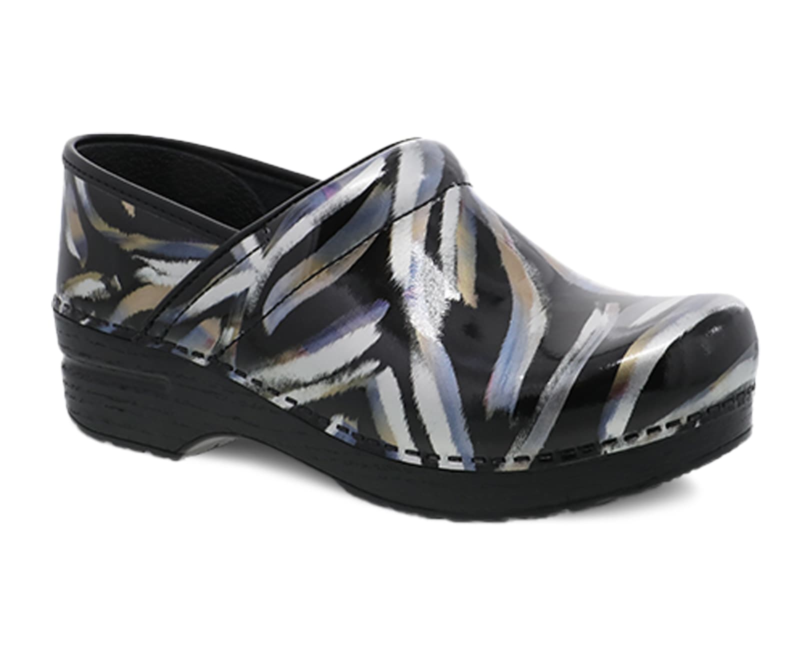 Dansko Professional - Metallic Brush Patent - 40