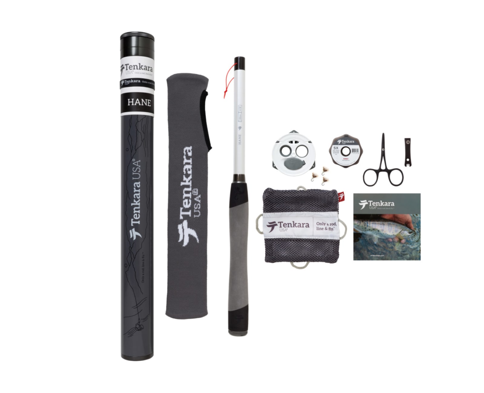 Tenkara USA Hane Set, everything you need with the Hane Rod