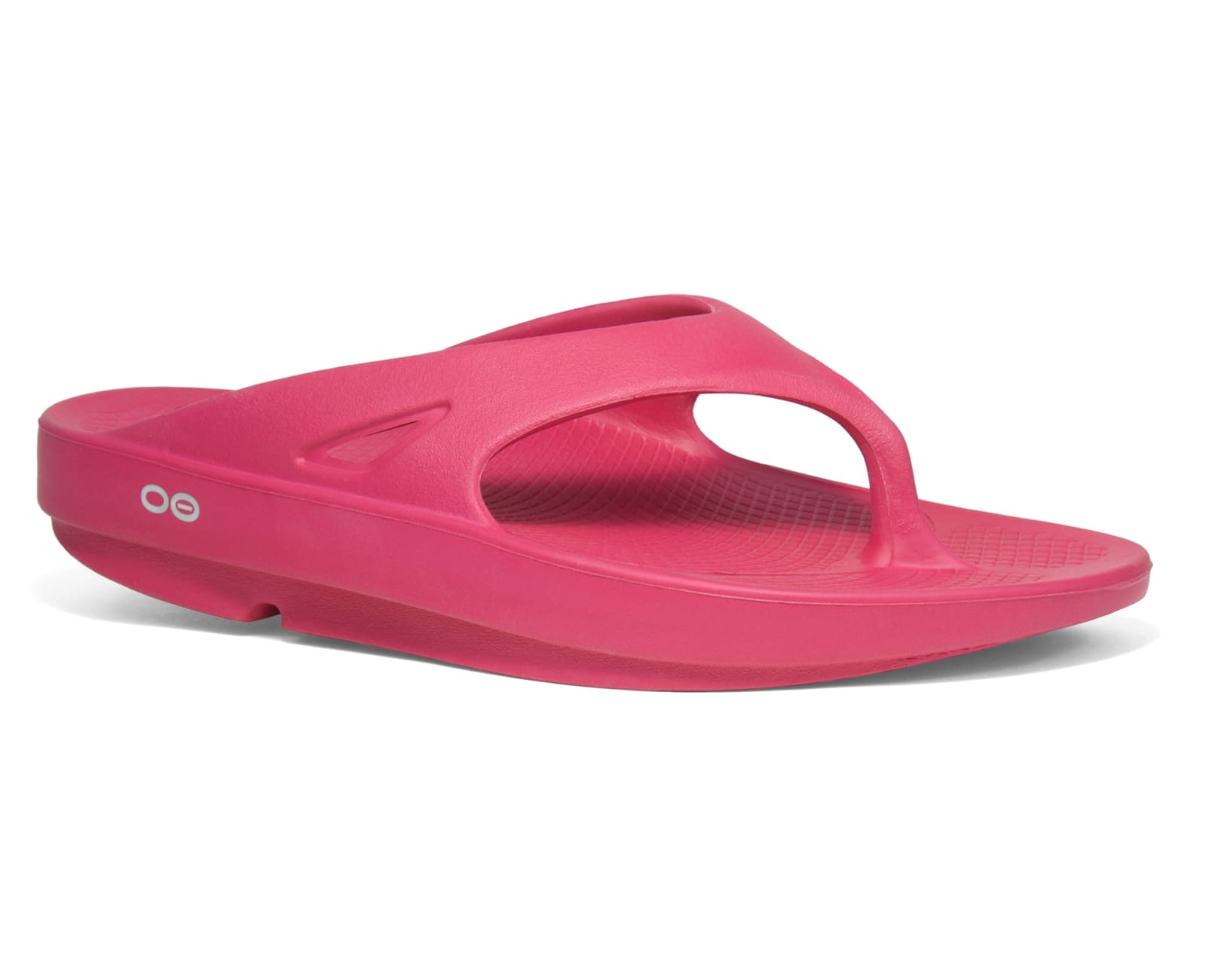 Oofos OOriginal Thong Flip Flop Sandal Fuchsia - 9