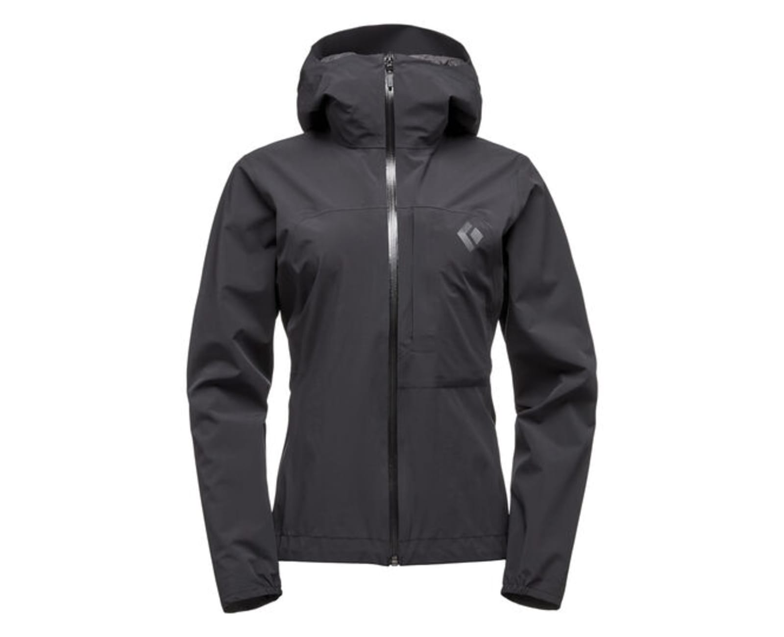Black Diamond Women's Fineline Stretch Rain Shell - Black - 2XS