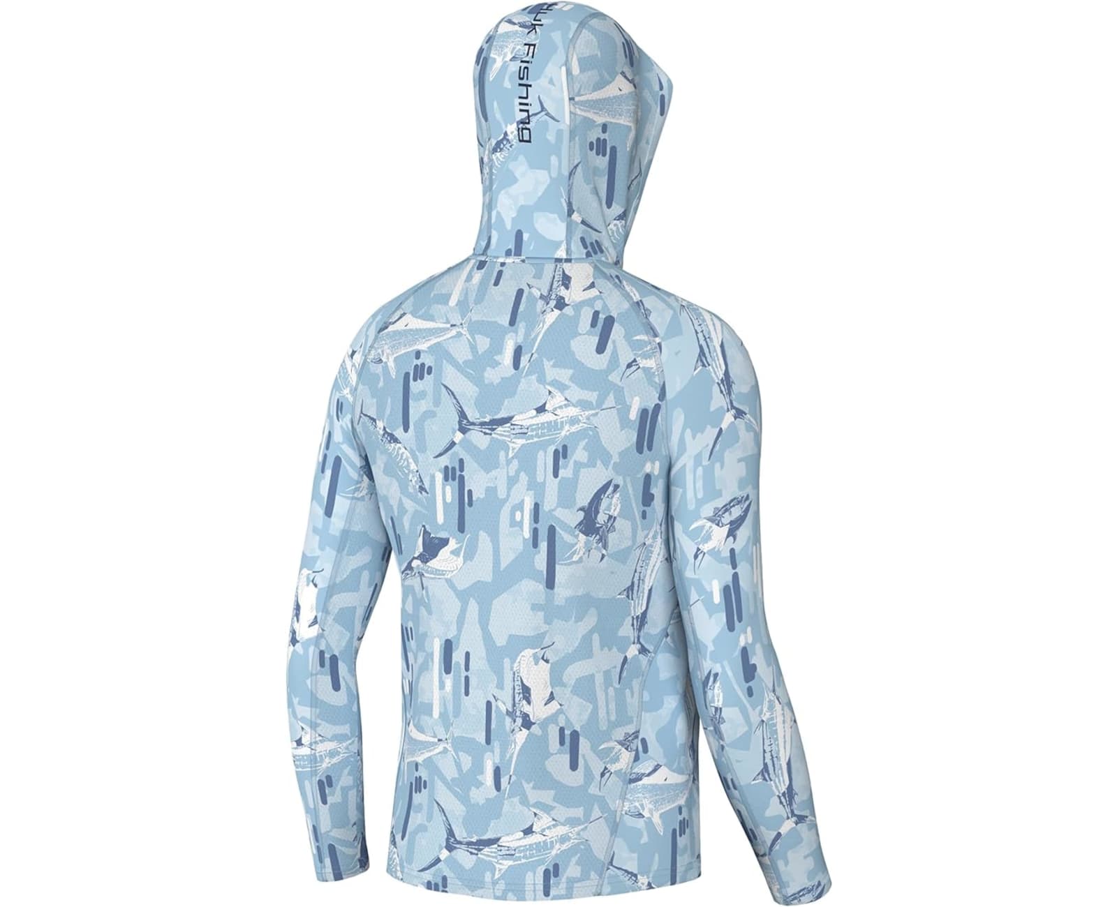 Huk Men's Kc Icon Apex Vert Hoodie - Ice Water - XL