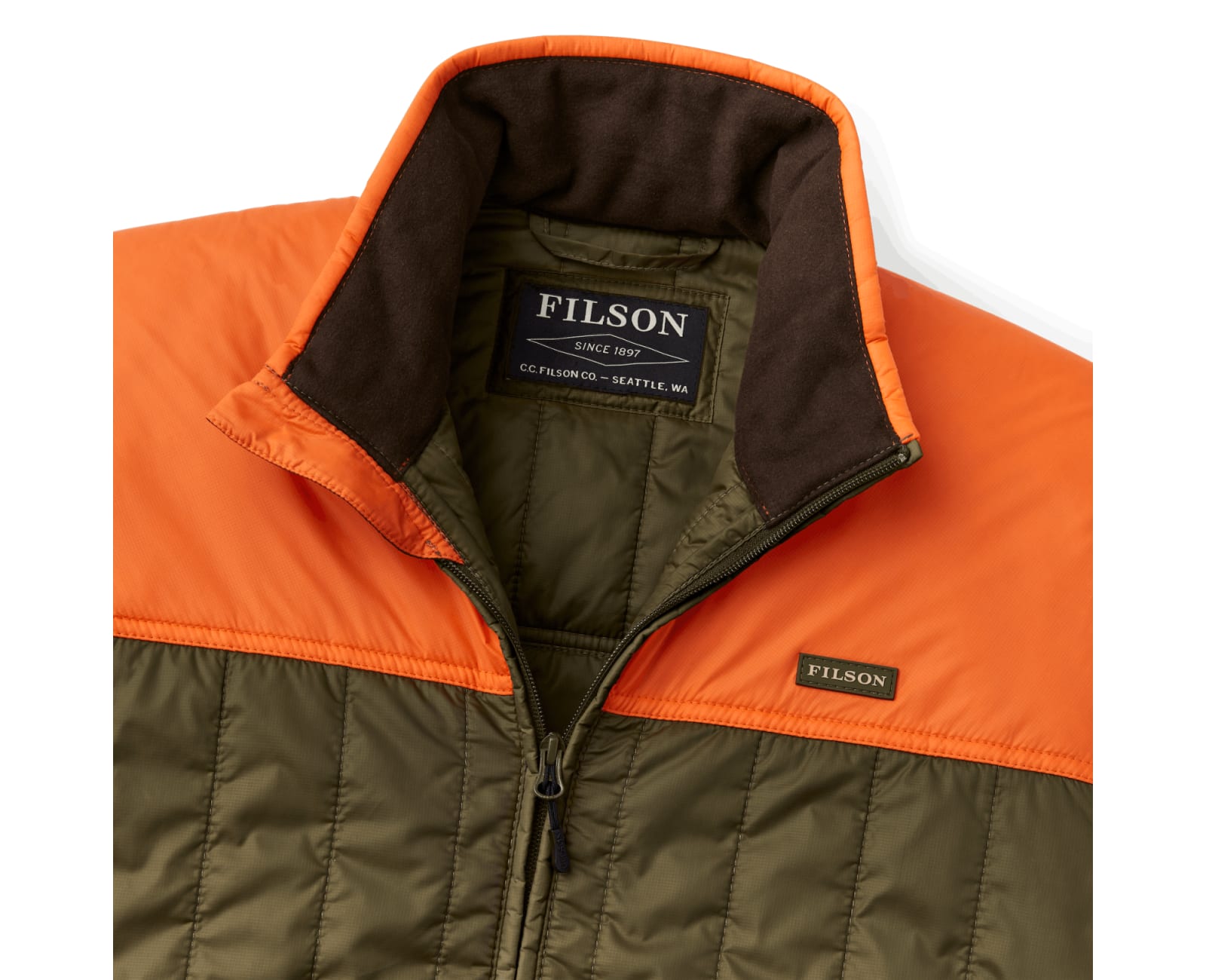Filson Men's Ultralight Jacket - Surplusgrn - Small