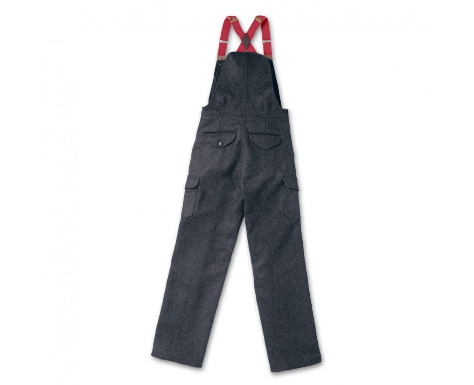 Filson Men's Mackinaw Bibs - Charcoal - 40