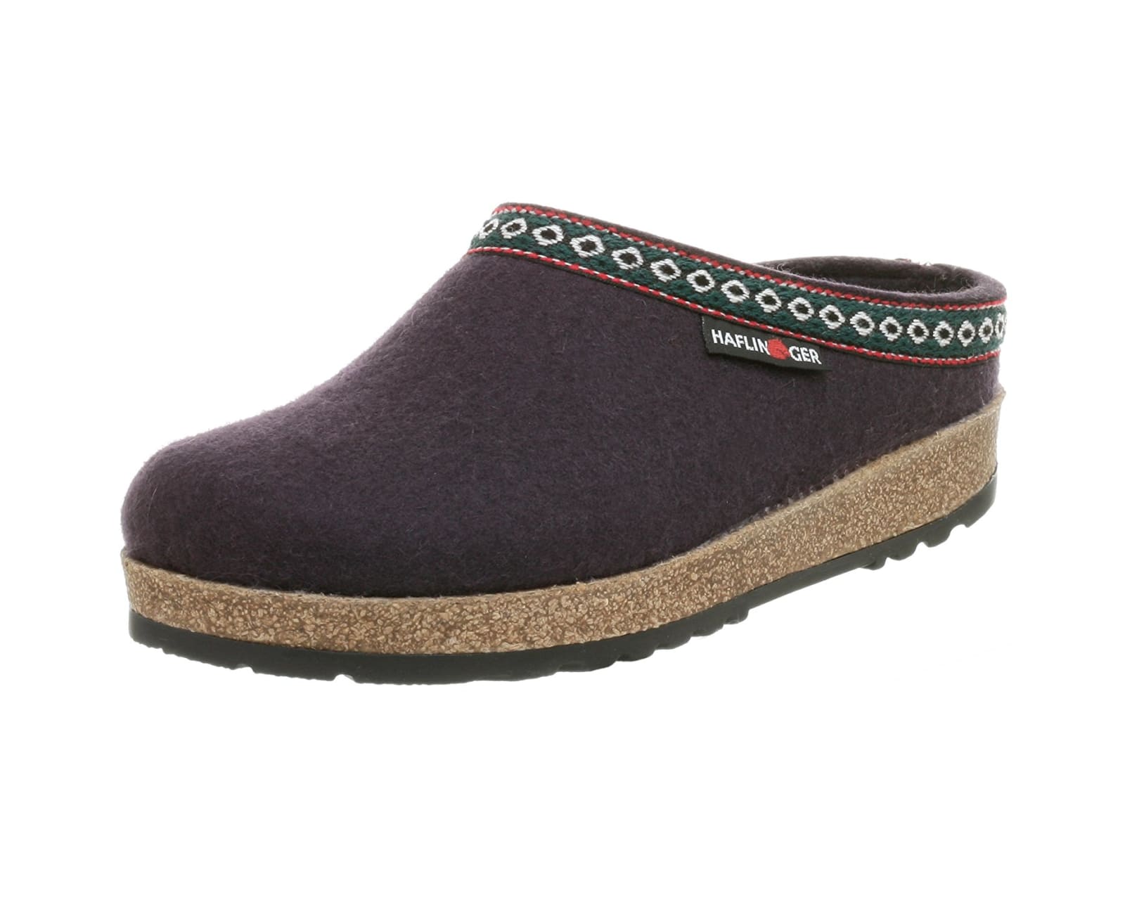 Haflinger GZ Classic Clog - Eggplant - 41