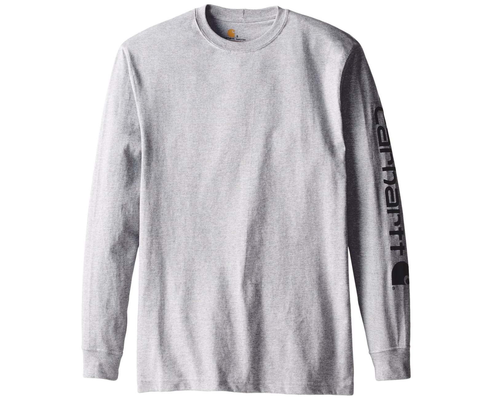 Carhartt K231 Long-Sleeve Graphic Logo T-Shirt Heather Grey - XXL
