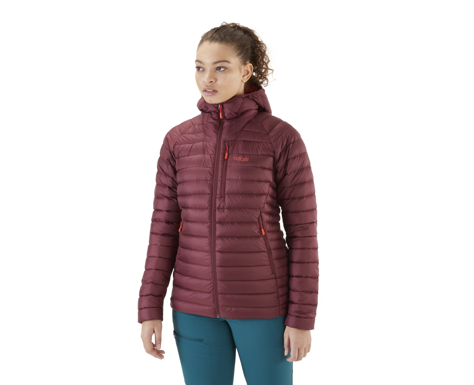Rab Women's Microlight Alpine Jacket Wmns - Deep Heather - 14