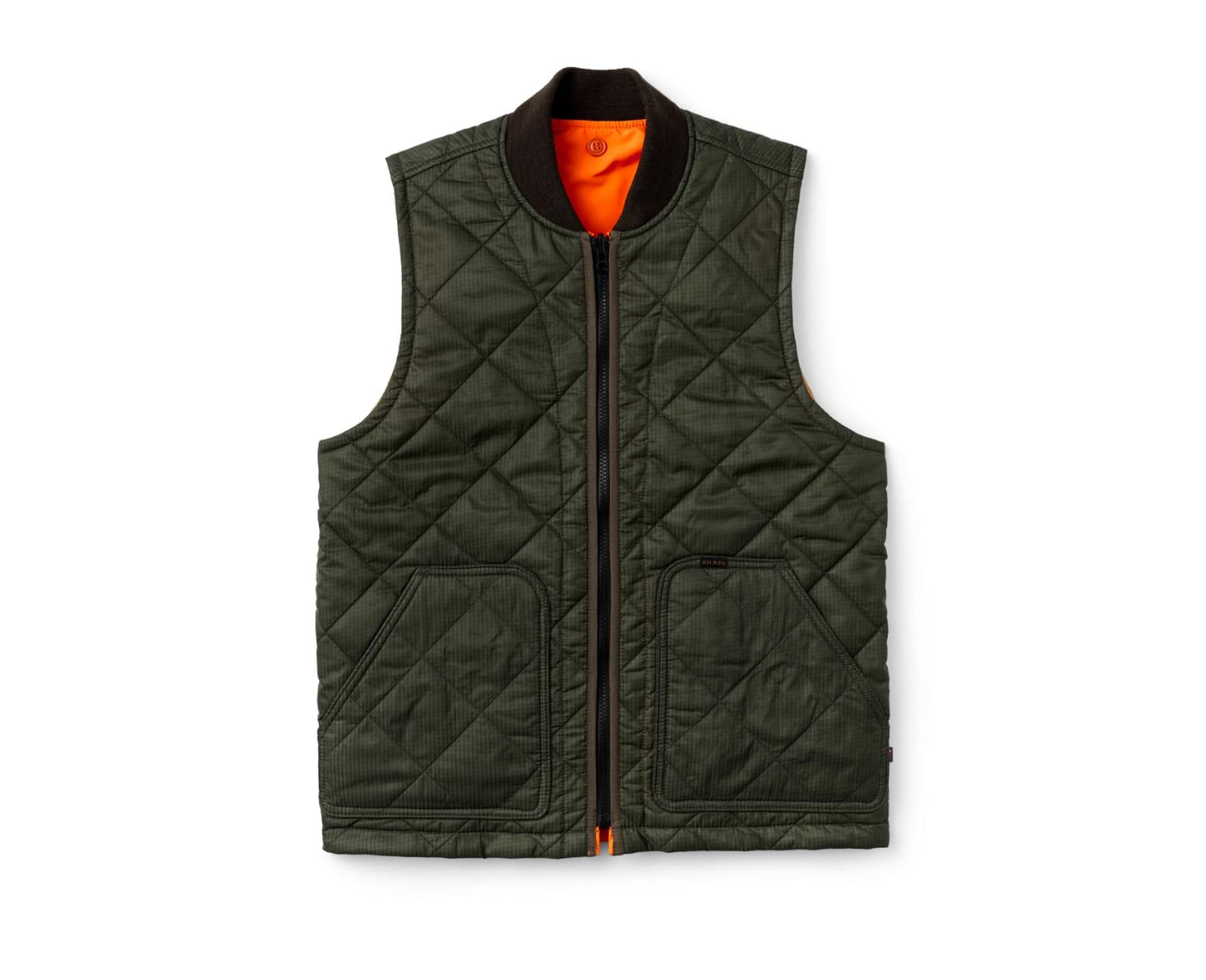 Filson Men's Eagle Plains Vest Liner - Surplusgrn - XL