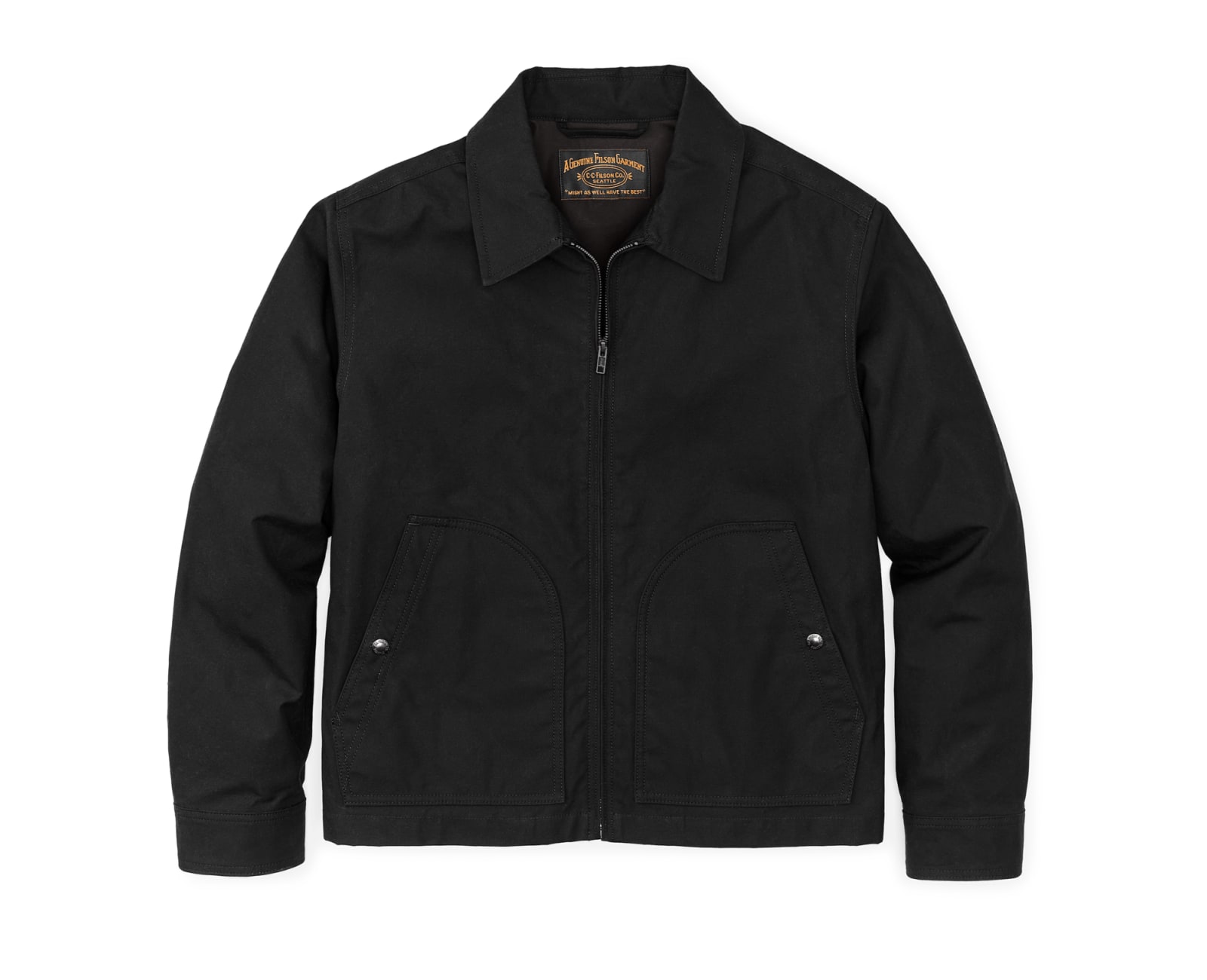 Filson Men's Ranger Crewman Jacket - Black Night - XXL
