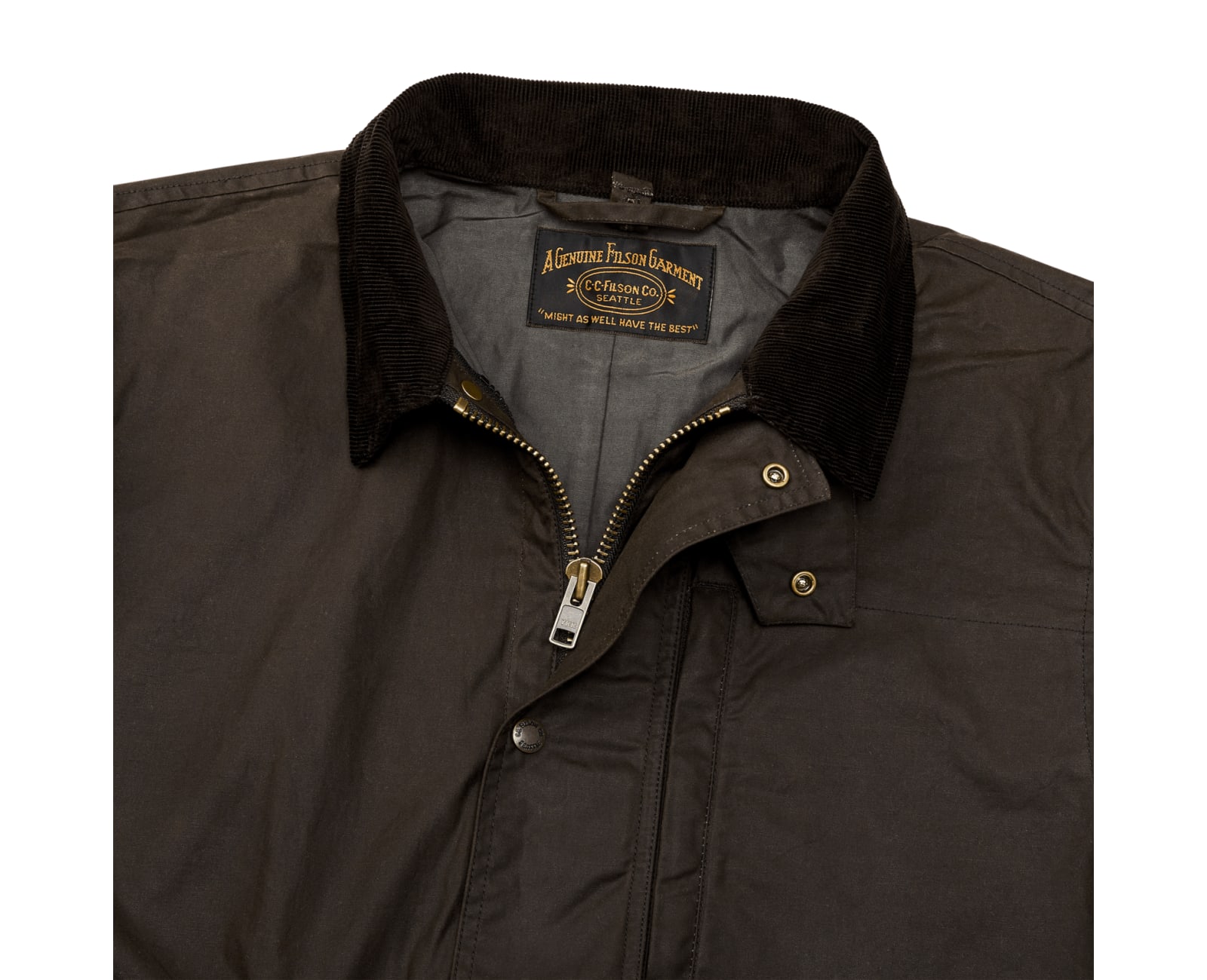 Filson Men's Cover Cloth Woodland Jacket - Cabin - Large