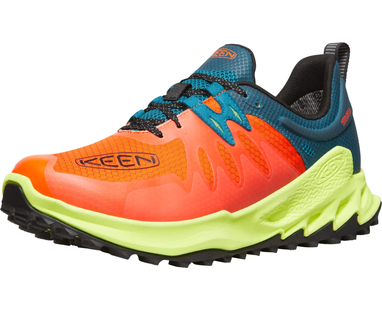 Keen Men's Zionic Wp - Scarlet Ibis/deep Lagoon - 11.5