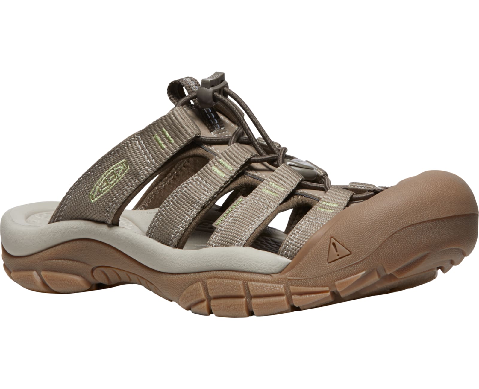 Keen Women's Newport Slide - Timberwolf/tarragon - 8