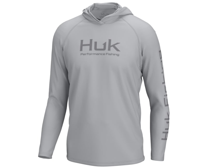 Huk Men's Vented Pursuit Hoodie - Harbor Mist - Large