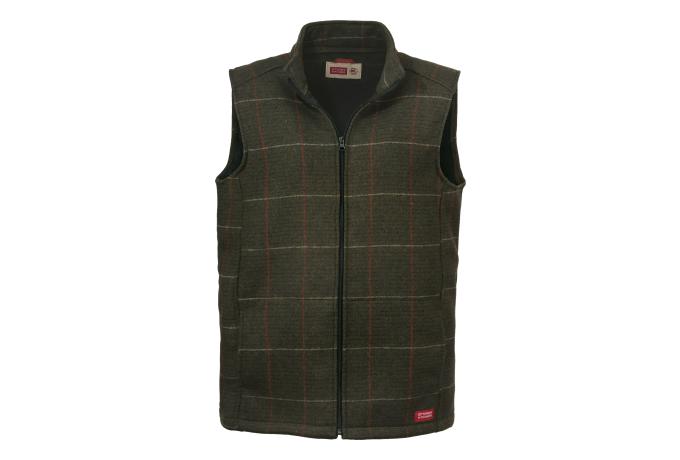 Stormy Kromer Boundary Vest - Indigo Plaid - 3XL