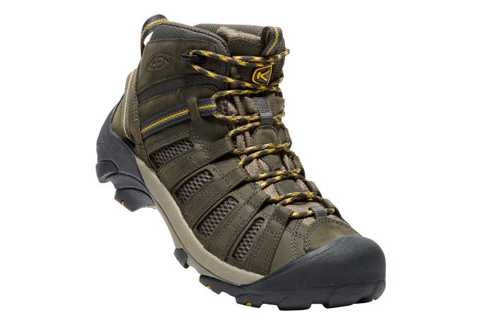Keen Men's Voyageur - Steel Grey/scarlet Ibis - 10.5