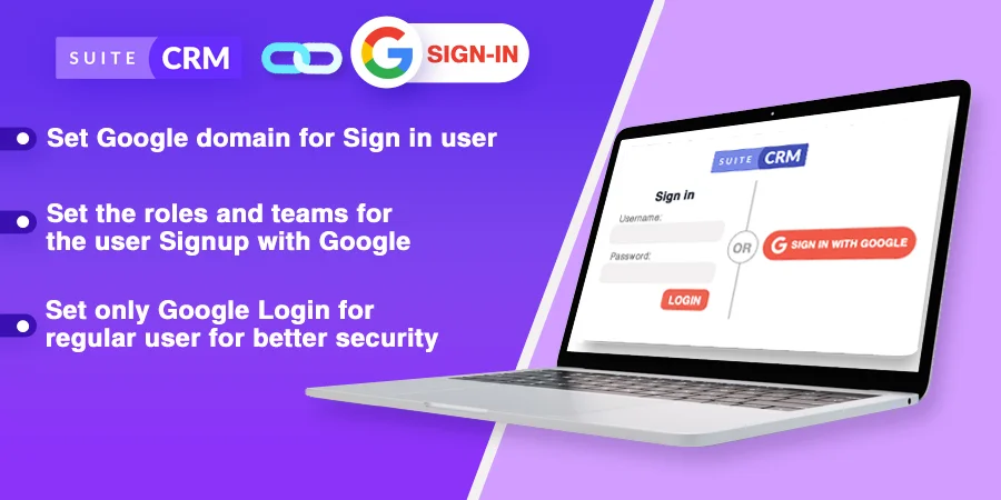 SuiteCRM Google Sign-in Integration | Outright Store