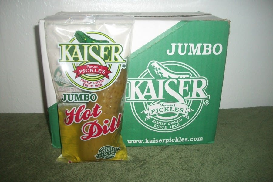 At Kaiser Pickles, The OU Symbol Signifies A Quality Product And ...