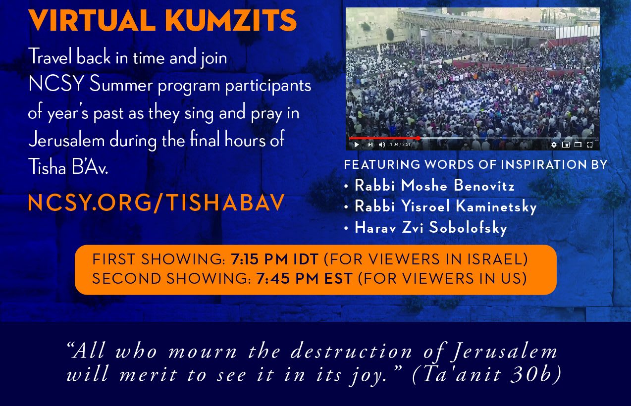 NCSY - Tisha Bav-01 - NCSY