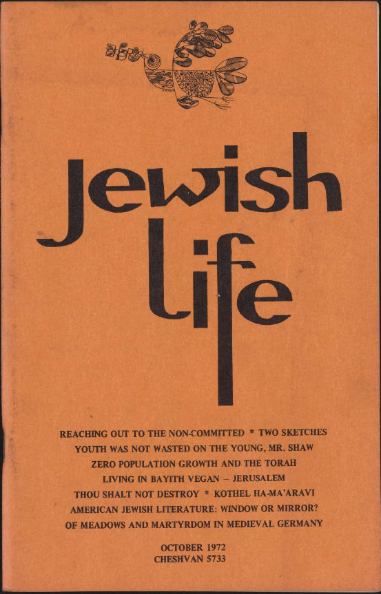 October 1972 - Jewish Action