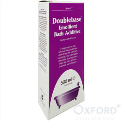 Doublebase Emollient Bath Additive 500ml for dry skin conditions