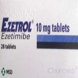 Ezetrol (Ezetimibe) 10mg 28 Tablets