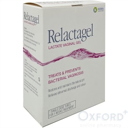 Relactagel Lactate Vaginal Gel 7 doses for treatment of BV
