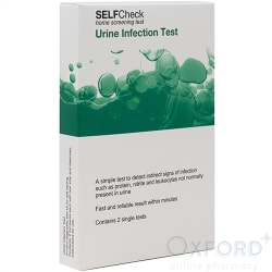 Buy SELFCheck Urine Infection Home Test Kit for £14.99