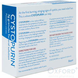 Buy Cystopurin, Cystitis Relief, 6 Sachets for £7.99