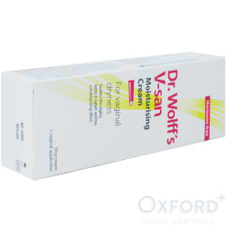 Vagisan Moisturising Cream Dr Wolffs for Vaginal Dryness 50g