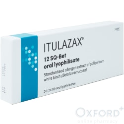 Itulazax Tree Pollen Allergy Tablets | Oxford Online Pharmacy