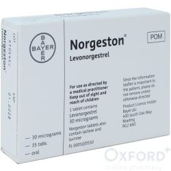 Buy Norgeston, 30mcg Levonorgestrel, Contraceptive Mini Pill